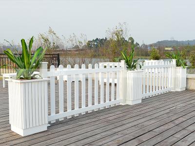China 150008 polywood fence plastic fence customize combination 2000*950mm each piece for sale