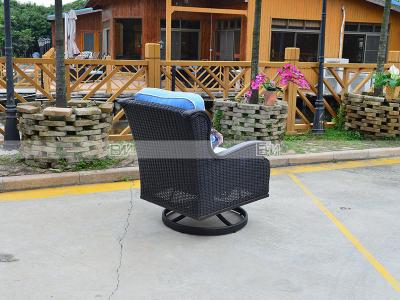 China CA1602R rattan swivel deep seating wholesale plastic chairs for sale