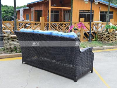 China CA1602TH  rattan three seater sofa wholesale garden furniture for sale