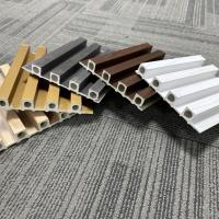China Protective 3D Surface WPC Wall Panel for Interior Decoration 20MM for sale