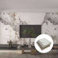 China 8mm Bamboo Charcoal Solid Board Veneer Marble Fiber Wall Panel with Damask Pattern for sale