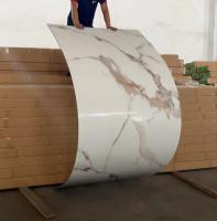 China Panel Walling Marble Interior Decoration with Plastic Sheet Material and ISO Certification for sale