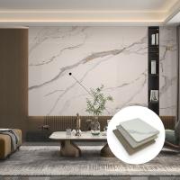 China Panel Walling Marble Interior Decoration with Plastic Sheet Material and ISO Certification for sale