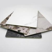 China Panel Walling Marble Interior Decoration with Plastic Sheet Material and ISO Certification for sale