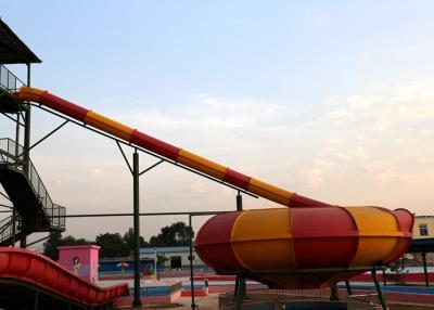 China 12m Aqua Body Slides / Space Bowl Water Slide Equipment for Amusement Park for sale