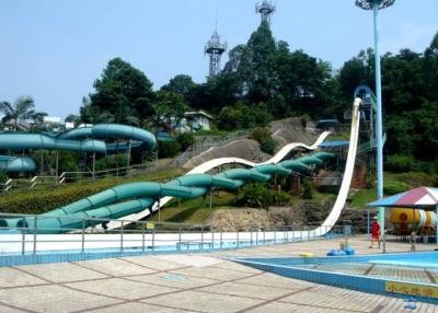 China Water Attractions Pumping Dragon Fiberglass Water Slides Water Park Games for sale