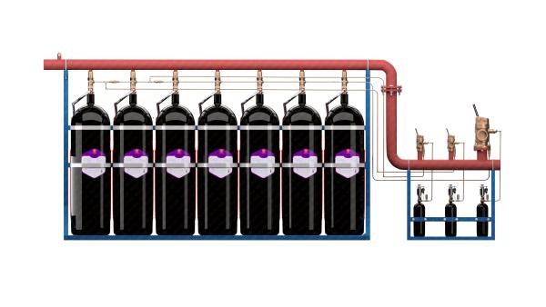 Quality External Storage Pressure Fire Extinguishing System QMP4.2/90W-DY for sale