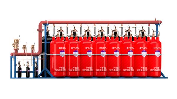 Quality External Storage Pressure FM200 Fire Extinguishing System QMP4.2/150W-DY for sale