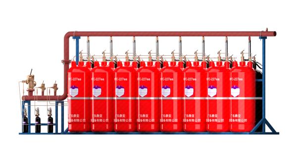 Quality External Storage Pressure FM200 Fire Extinguishing System QMP4.2/180W for sale