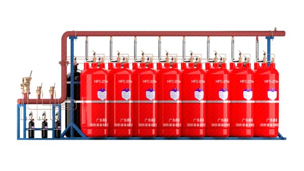 Quality External Storage Pressure FM200 Fire Extinguishing System QMP4.2/180W for sale