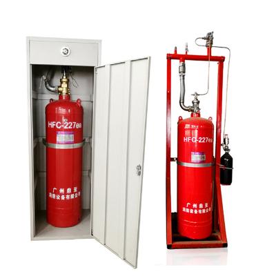 Cina bombola a gas della saldatura di acciaio del sistema HP345 di estinzione di incendio di 100L FM200 in vendita