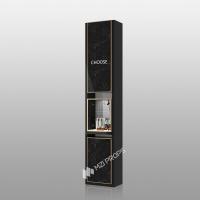Quality TJiS-B6 3mm Ceramic White Acrylic Letters Skincare Display Cabinet with LED for sale