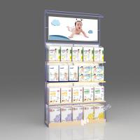 Quality M2-B2-A Supermarket Baby Goods Section Display Cabinet with Neutral Light LED for sale