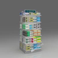 Quality JYaS-YZ-03 Eco-friendly Medicine Display Area Cabinet with White Over-oiled for sale