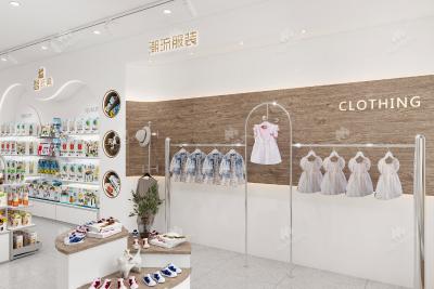 China 05-YMJYS Maternity and Baby Shop mit Rohholz-Minimalismus zu verkaufen