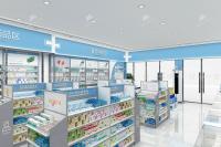 Quality 03-GJZYS Pharmacy Shop Design With Advanced Professional Style for sale