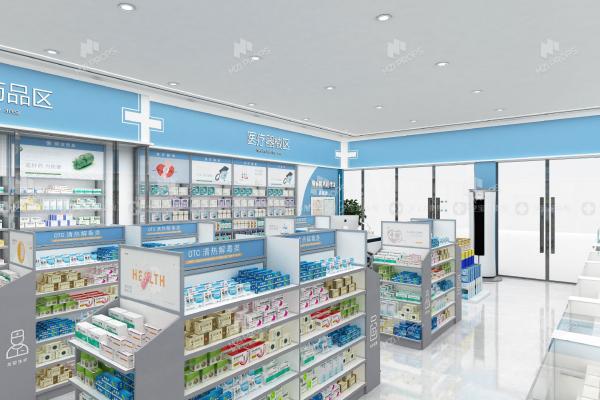 Quality 03-GJZYS Pharmacy Shop Design With Advanced Professional Style for sale