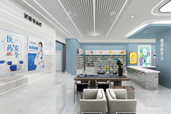 Quality 03-GJZYS002, Advanced Professional Style Pharmacy Shop in Harbin featuring 275 for sale