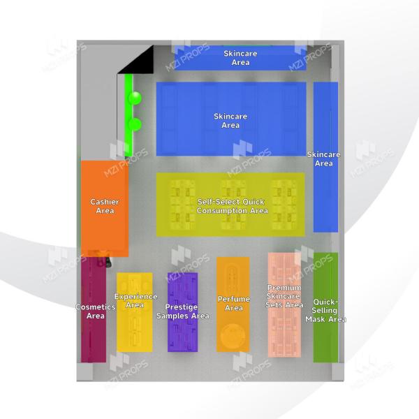 Quality 27-ZXiCS Beauty Store Zoning With Exclusive Private Customization Series for sale