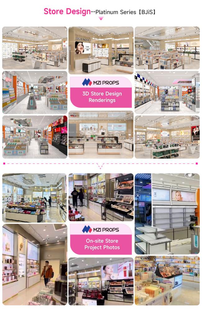 3D rendering of BKC003 kiosk in store environment