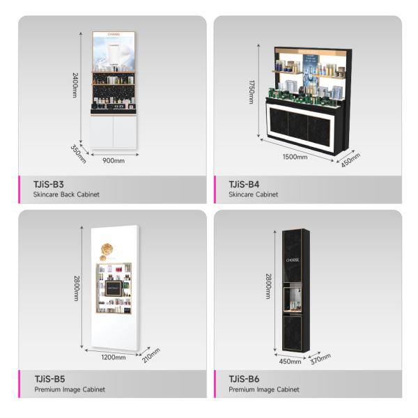 Quality Premium Perfume Store Display Stand Brand Showcase For Skincare Store Design And for sale