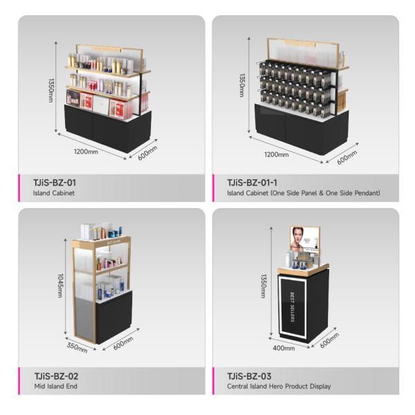 Quality Premium Perfume Store Display Stand Brand Showcase For Skincare Store Design And for sale