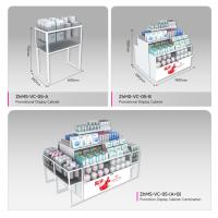 China Multi-Function Facial Mask Stand White Multi-layer Display Rack for Makeup Store Interior Design for sale