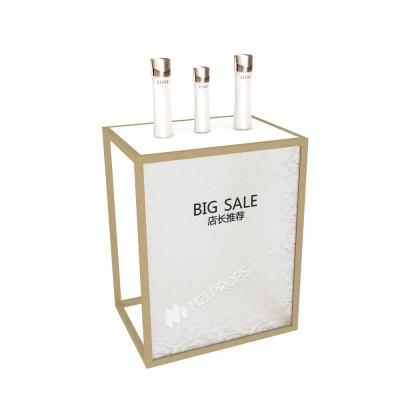 Cina Vetrina Espositiva Cosmetici Nera - Vetrina con Finestra Espositore per Prodotti per la Cura della Pelle per l'Arredamento di Negozi al Dettaglio in vendita