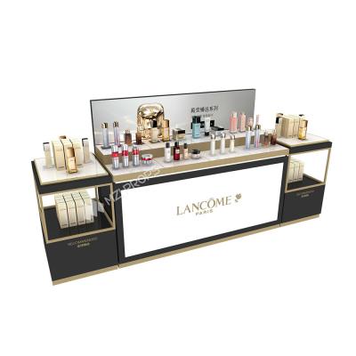 China Skincare Display Shelf  Space-saving Beauty Display Stand for Cosmetic Shop Display Furniture for sale