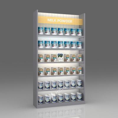 China Multi-Tier Display Rack Customized Shop Cabinet for Maternity Store Showcase and Baby Shop Display Furniture for sale
