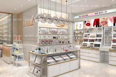 中国 絶妙な高級小売店什器化粧品ディスプレイキャビネット、スキンケアショップのインテリアデザイン用 販売のため