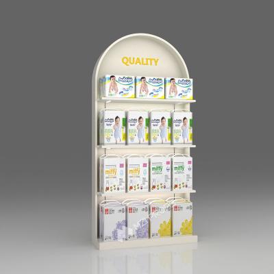 China Maternity Store Display Rack Brand New Circular Paper High Cabinet for Branded Store Display for sale