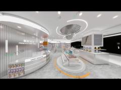 08-QSGDS001, Luxe High-end Maternity & Baby Store in Jiangxi Jiujiang Lushan met een oppervlakte van 191 m2 met een budget van ongeveer $ 12.414 en 72 CBM Volume