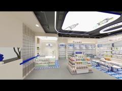 10-KLYLS Moederschap en Baby Shop Display Met Klein Blauwe Stijl