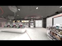 22-SYMLS Beauty Store Zoning With Shining Mold Aluminum Series
