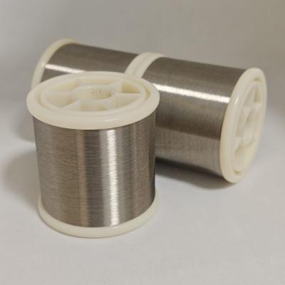 China 0.1mm Ultra Thin CuNi4 Low Resistance Copper Nickel Alloy Electrical Wire for sale