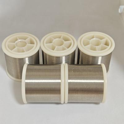 China Solid CuNi6 Copper Nickel Resistance CuNi Wire For Heating Cable Element for sale