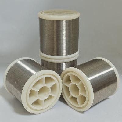 China Excellent Resistance Nichrome 80 NiCr 80 20 Ni80Cr20 Cr20Ni80 Ultrafine Wire for sale