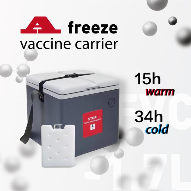Freeze Free Insulated Containers Phefon Vaccine Cold Box With Waterpacks 3
