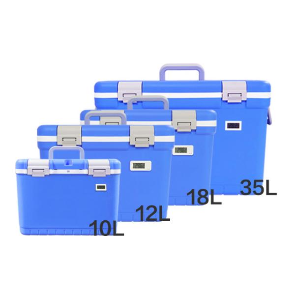 Quality Portable Cooler Box Cold Storage Box For Medicine Cold Chain Transport 10L 12L for sale