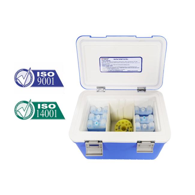 PHEFON FS-12L Medical Cooler Box with medical supplies