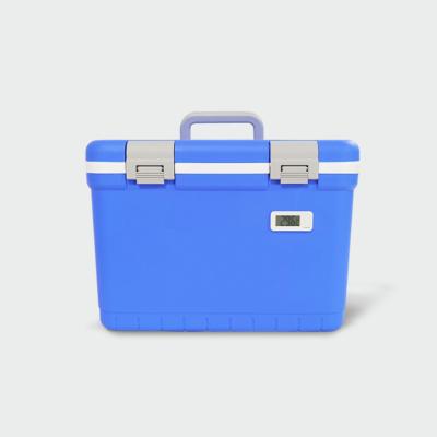 중국 온도 표시 의료 냉각 상자 파란색과 PP 외부 라인어 재료 판매용