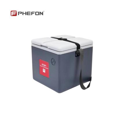 China Phefon Vaccine Carrier Medical Cooler Box With PQS Certification For Secure Vaccine Transport for sale