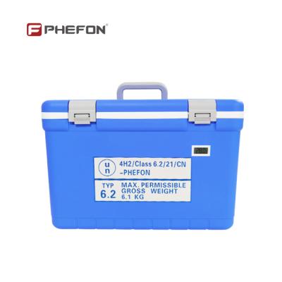China 24hrs Cold Time UN2814 UN3373 Box Cooler Box Insulation for Infectious Sustance Transport for sale