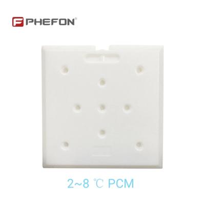 China PCM Ice Packs Eutectic Plates for 2-8°C, 15-25°C, -15~-25°C Temperature Control for sale