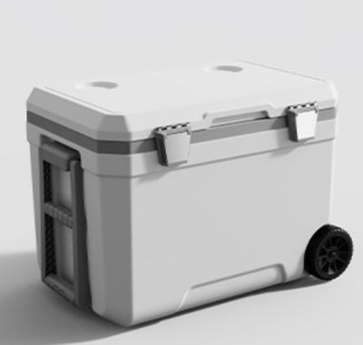 China 45L Insulated Ice Cooler Box with Temperature Display 12-36h Cooling for sale