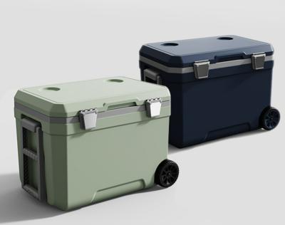China 45L Camping Cooler Box with Reinforced Handle 57.8x37.9x41.2cm for sale