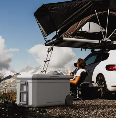 China Nevera portátil con ruedas Phefon 70L, soporte para personalizar el logotipo en venta