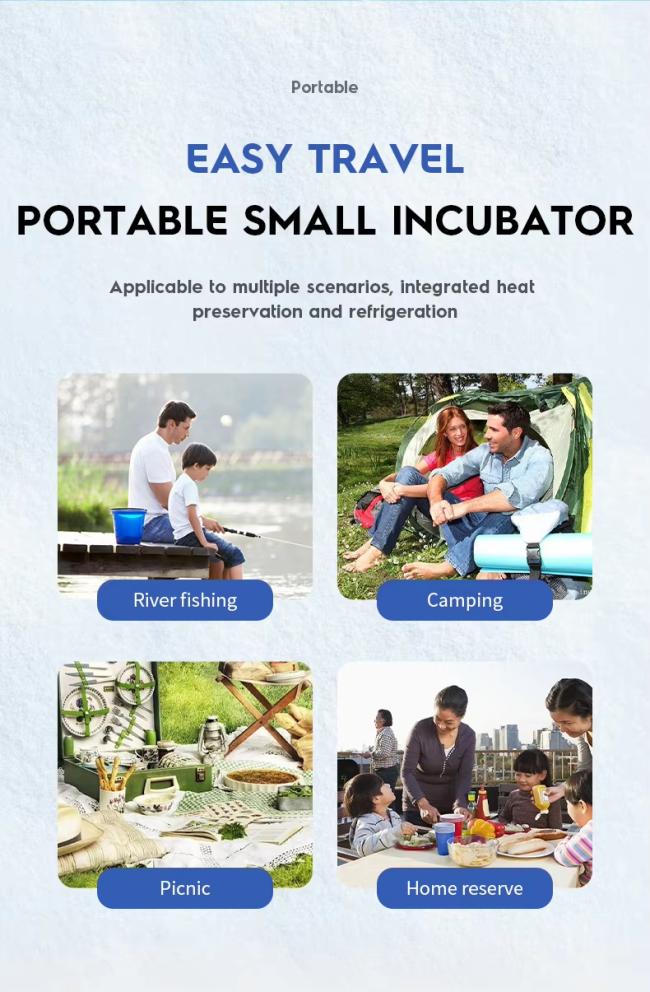 Phefon insulated ice cooler box front view