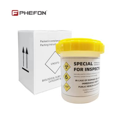 China Customization Support UN2814 Medical Cooler Box for Safe Sample Transport Diameter 11 Cm Insulation Technology Protects Sample Viability for sale